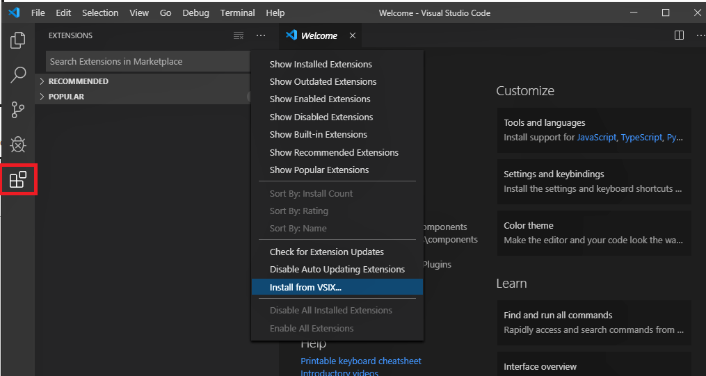TICS Visual Studio Code Plugin